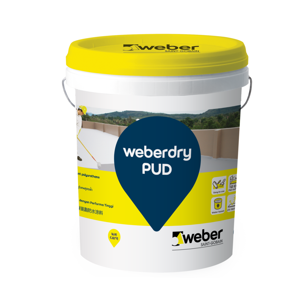 weberdry PUD : Waterproofing liquid membrane > Waterproofing | Weber Thailand